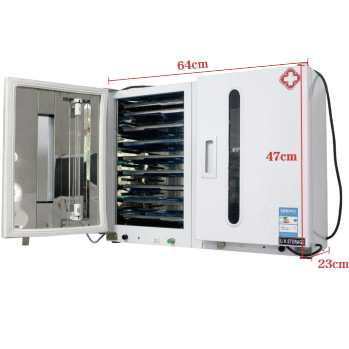 Ultraviolet Sterilization Cabinet (Double Door) Dental UV Cabinet ...