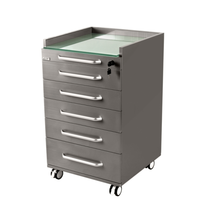 Stainless Steel Dental Mobile Cabinet Dental Cabinet Medical Cabinet ...